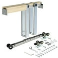 Nuk3y Pocket Door Frame Kit with Two-Way Soft Close for 2x4 Stud Wall ...