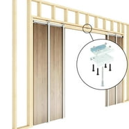 Pocket Sliding Door Hardware KIT and Frame Heavy Duty with Soft Close ...