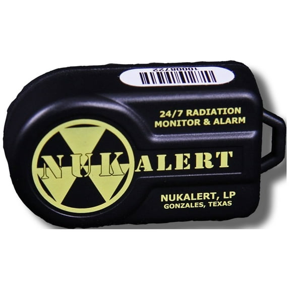 NukAlert Keychain Attachable Nuclear Radiation Detector & Alarm Monitor ...