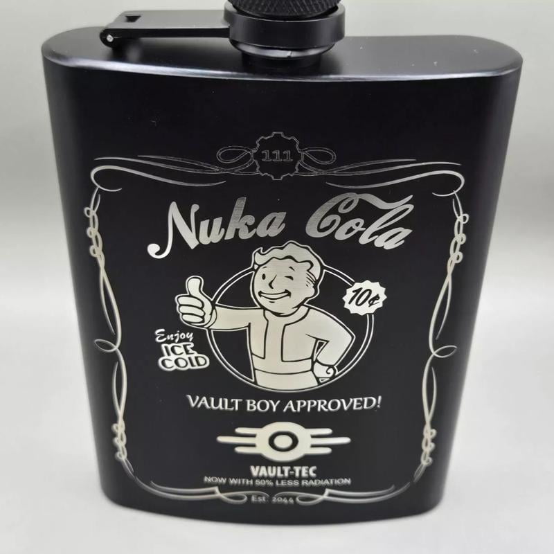 Nuka Cola Flask Fallout Style Unofficial Handmade Drinkware Stylish ...