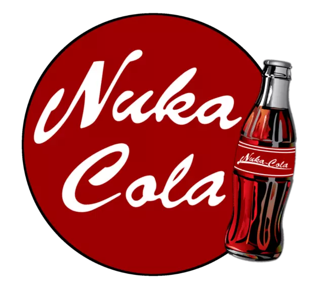 Nuka Cola Sticker Logo Phone Decal Water Bottle Stickers Car Decals ...