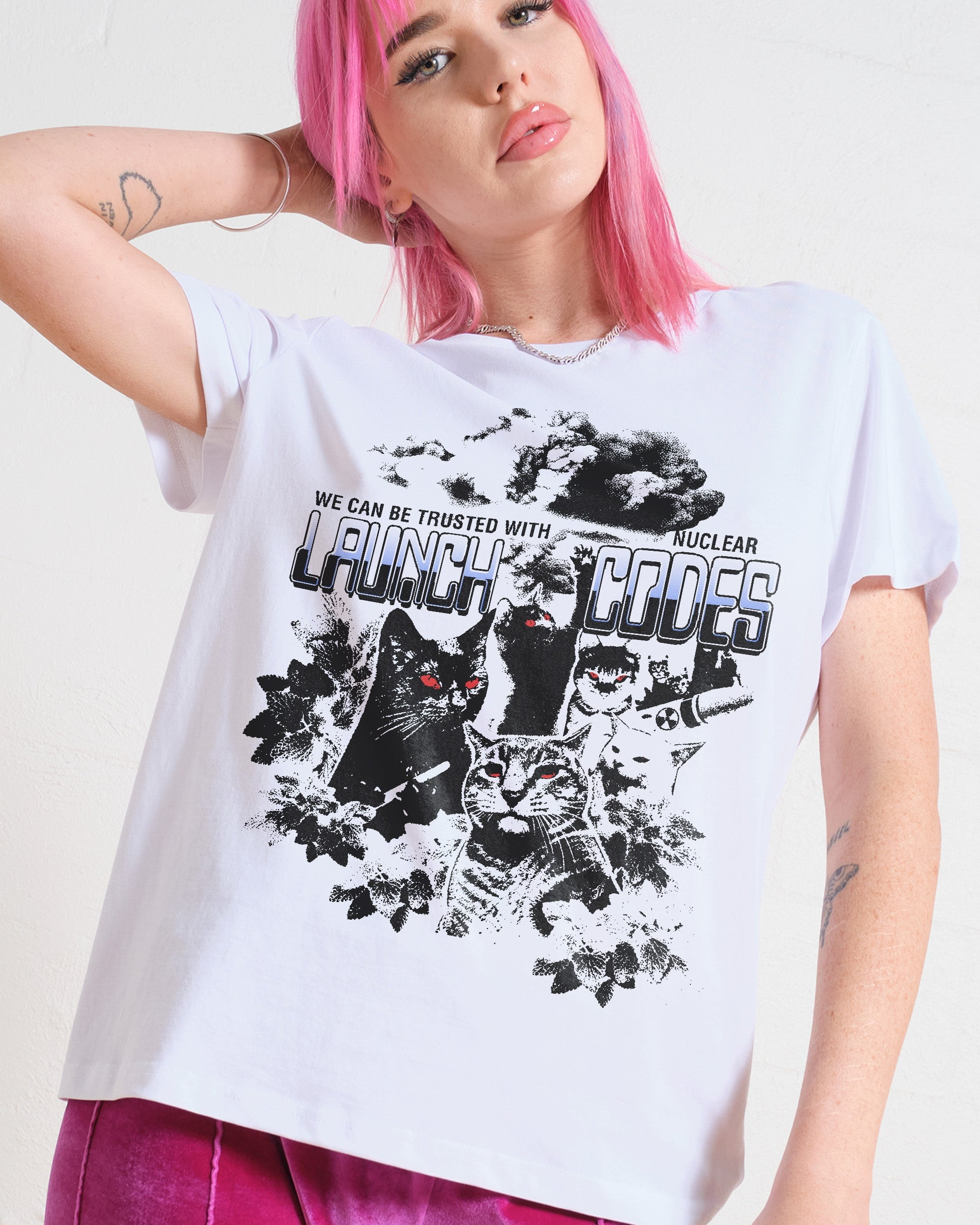 Nuke Cats T-Shirt gender_mens - Walmart.com