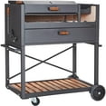 "Nuke Delta02 40"" Authentic Argentinian-Style Outdoor Cooking Charcoal ...