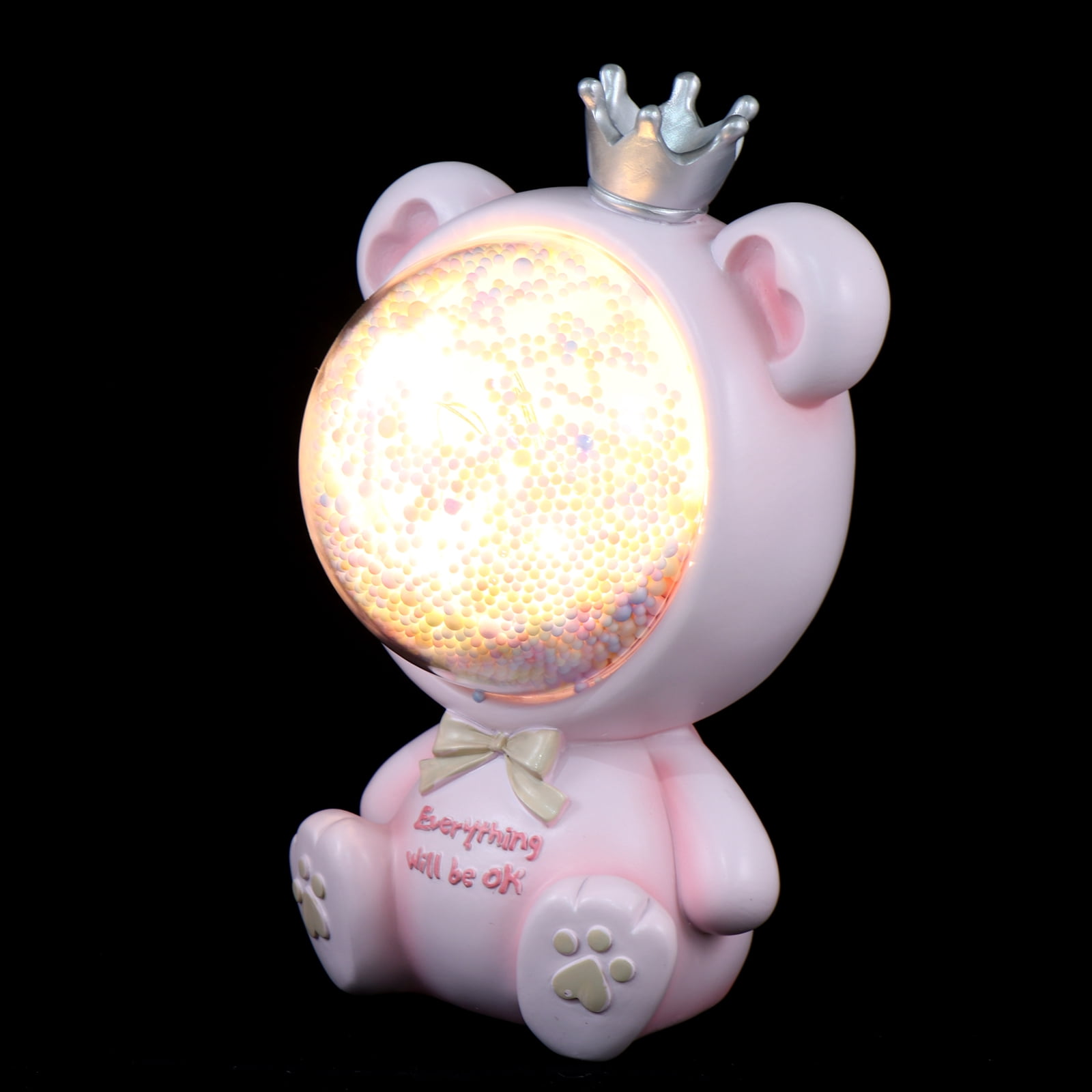 Nuke Mini Space Bear Night Light Home Decor Ornament Baby 20.5X15X11 ...