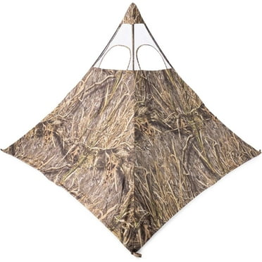 Nukem Grab & Go Hunting Ground Blind - Mossy Oak Obsession 3D Leafy ...
