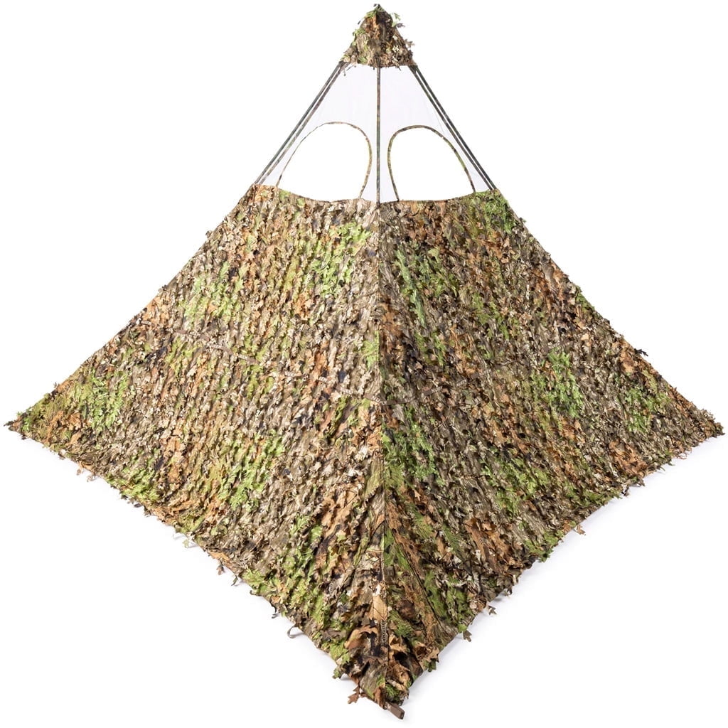 Nukem Grab & Go Hunting Ground Blind - Mossy Oak Obsession 3D Leafy ...