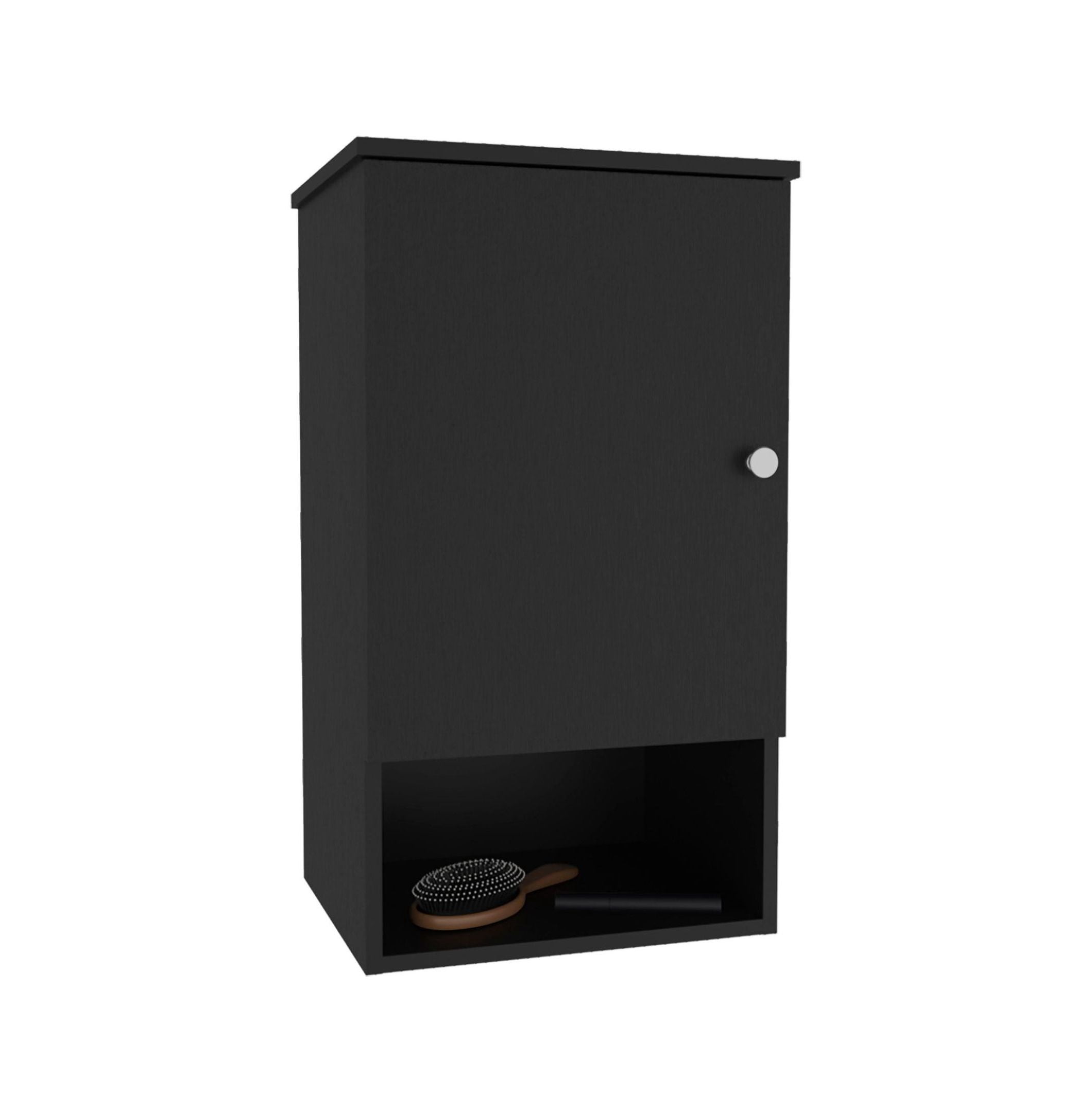 Nulato Medicine Cabinet - White Bathroom Storage with Door & Shelves ...