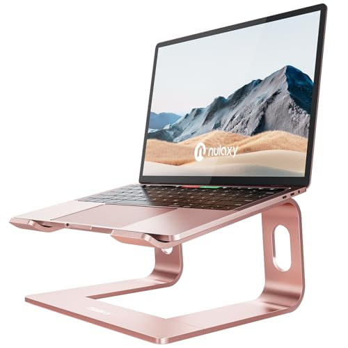 Nulaxy Laptop Stand, Ergonomic Aluminum Laptop Computer Stand ...