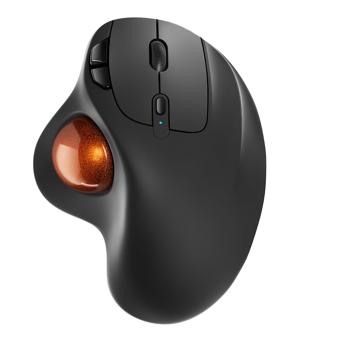 Nulea M501 Rechargeable Wireless Trackball Mouse - Ergonomic Thumb ...