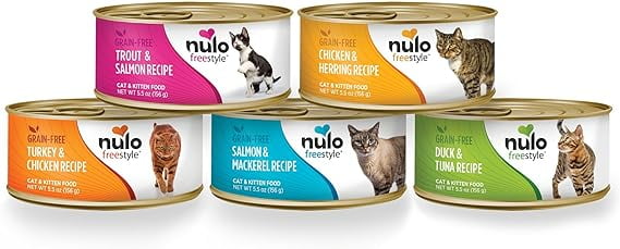 Nulo Freestyle Cat & Kitten Wet Pate Canned Cat Food, Premium All ...