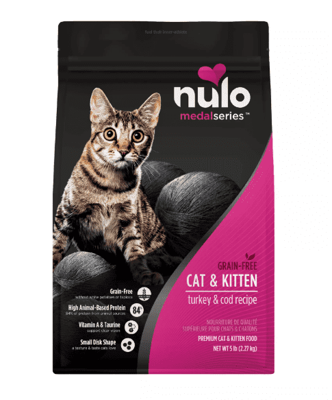 Nulo MedalSeries All Life stages Dry Cat Food - Grain Free, Turkey ...