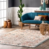 Nuloom Lenore Vintage Floral Area Rug 5' 3" x 7' 7" 5' x 8' Indoor ...
