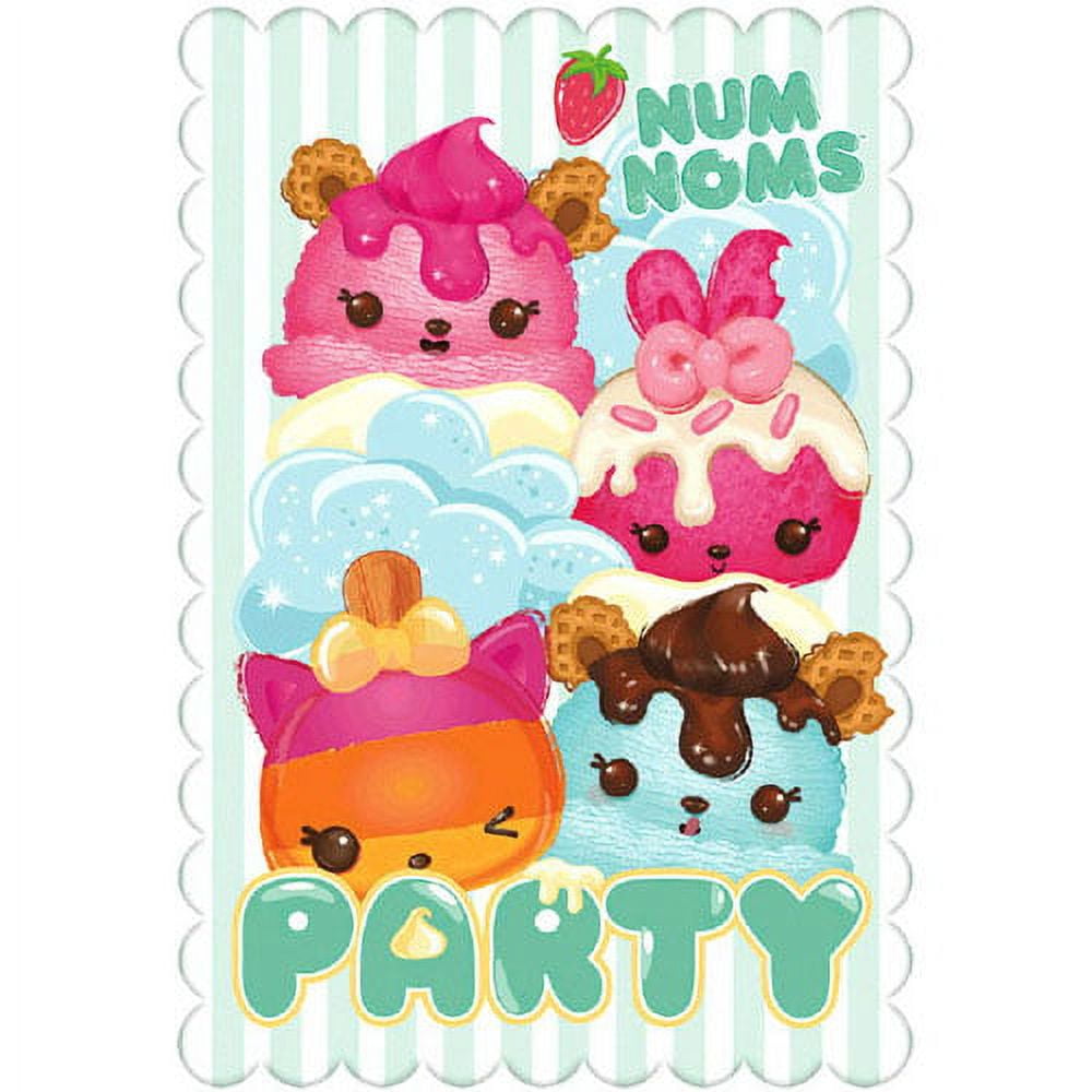 Num Noms Invitation Set w/ Envelopes (8ct) - Walmart.com