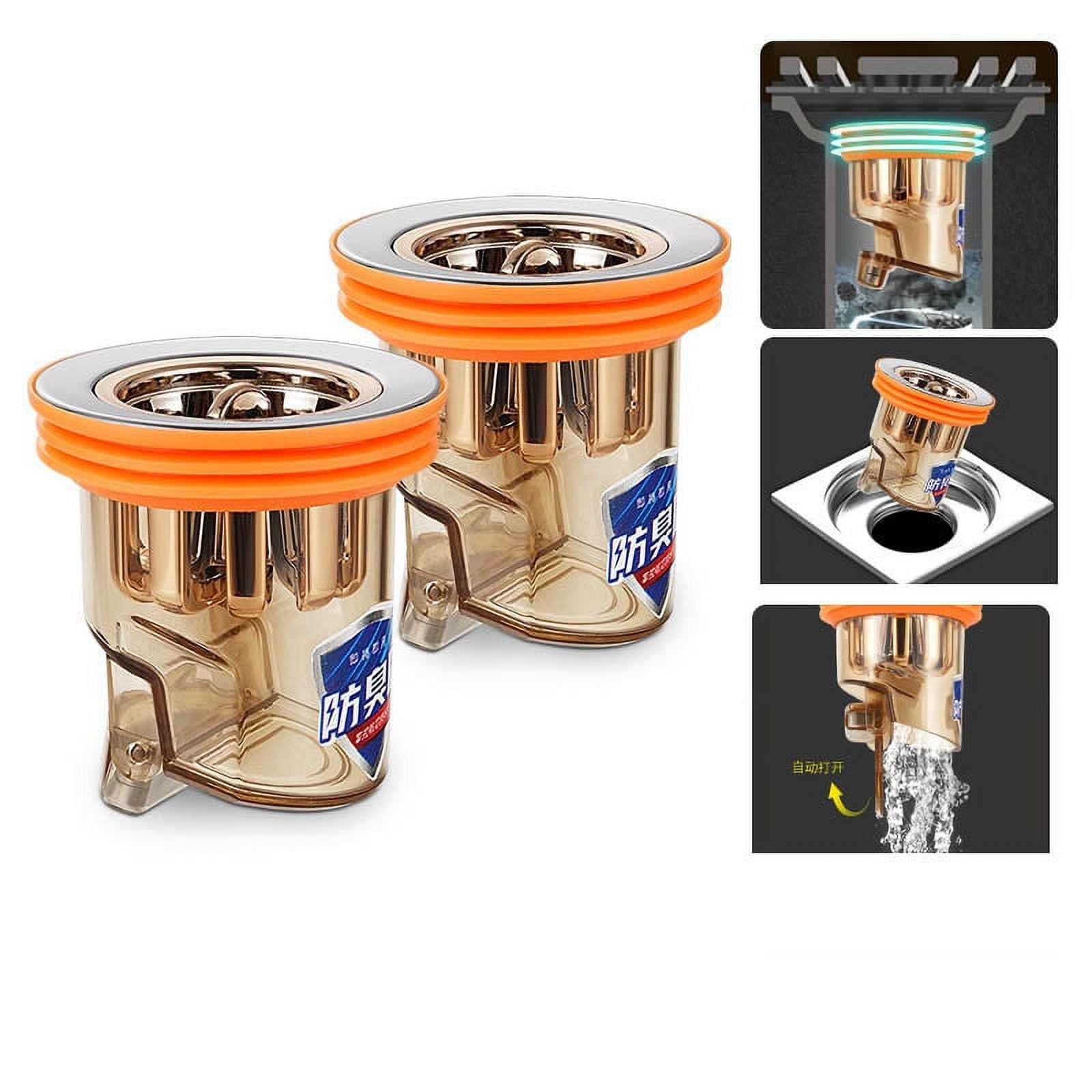 NumWeiTong Bathroom Sink Drain Cover,Floor Core Deodorizer Toilet Sewer ...