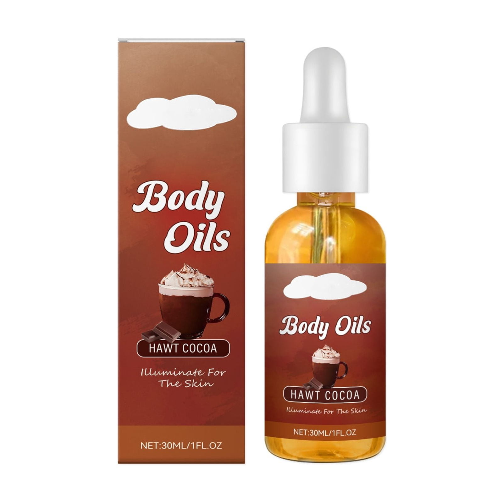 NumWeiTong Essential Oils,Cocoa Milk Body Moisturizing Essences Oil ...