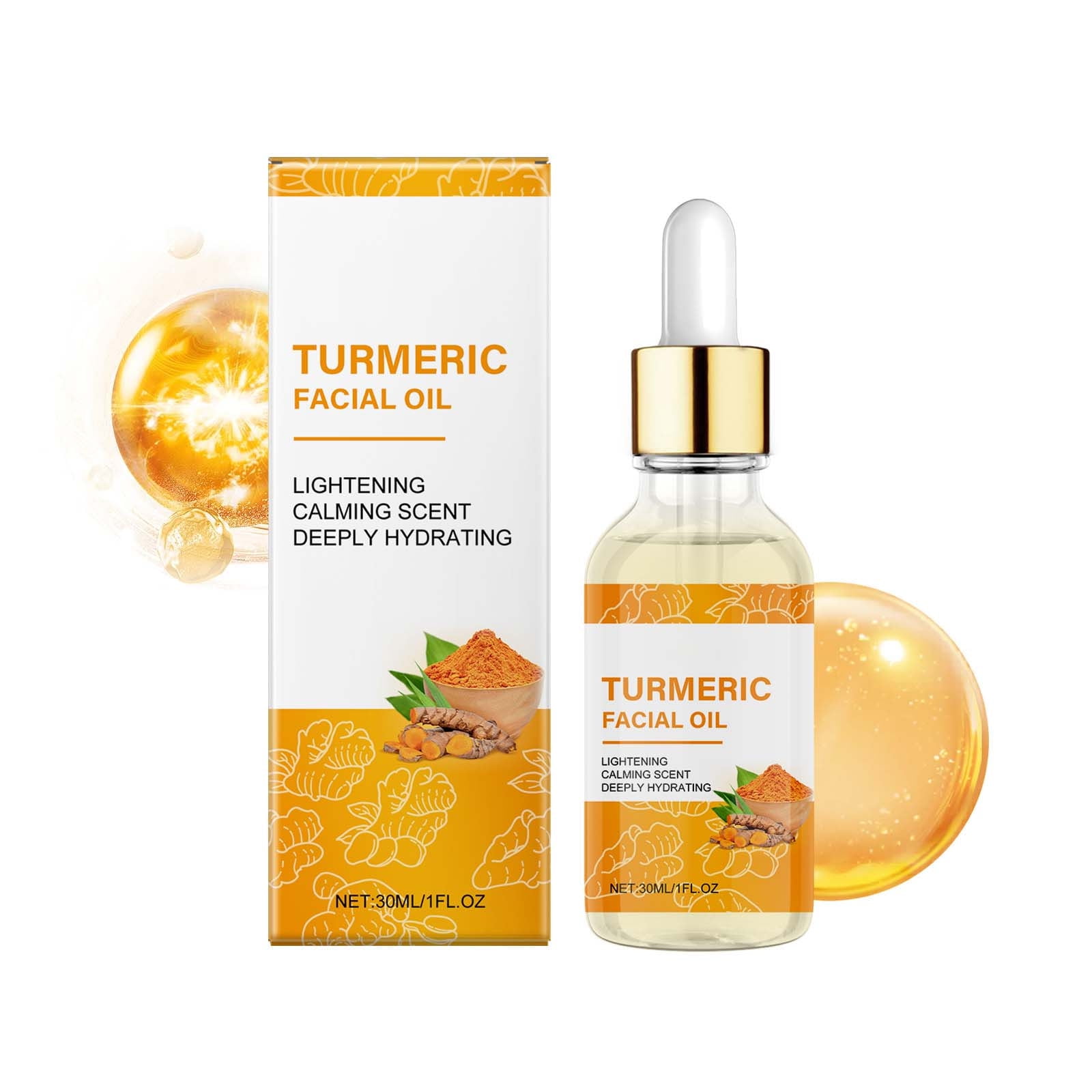 NumWeiTong Essential Oils,Turmeric Brightening And Firming Skin Care ...