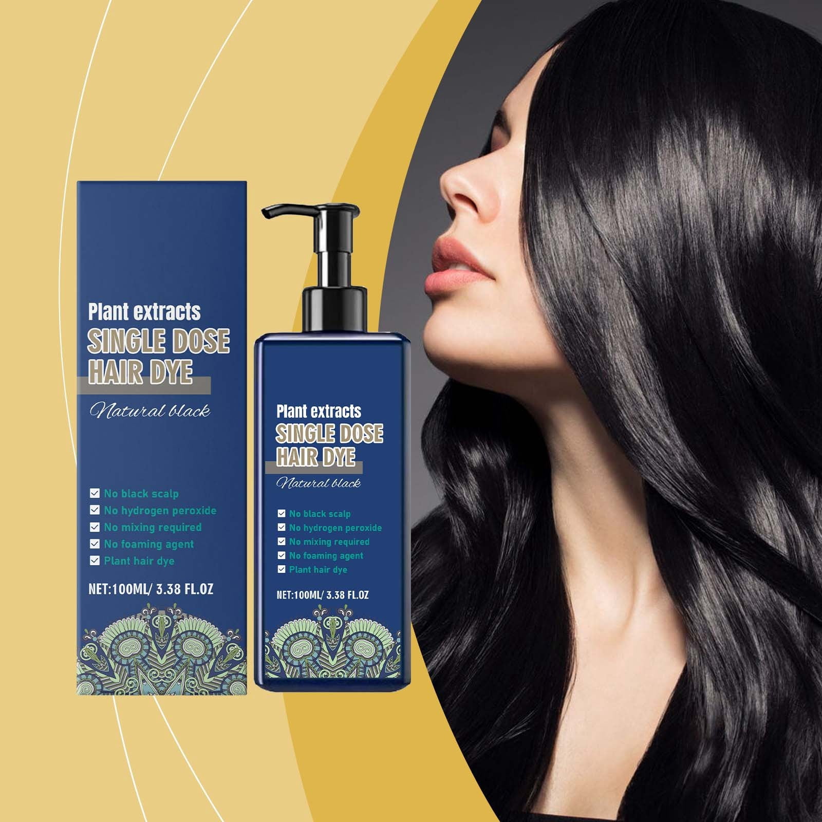 NumWeiTong Hydrating Shampoo,Hair Dyes Shampoo Herbals Essences Hair ...
