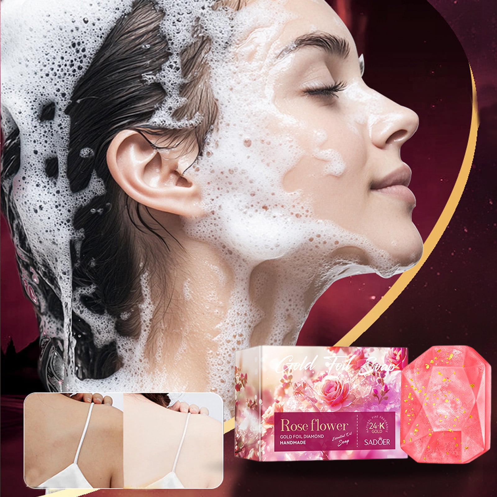 NumWeiTong Moisturizing Soap,100g Compact Non Slip Cleaning All Purpose ...