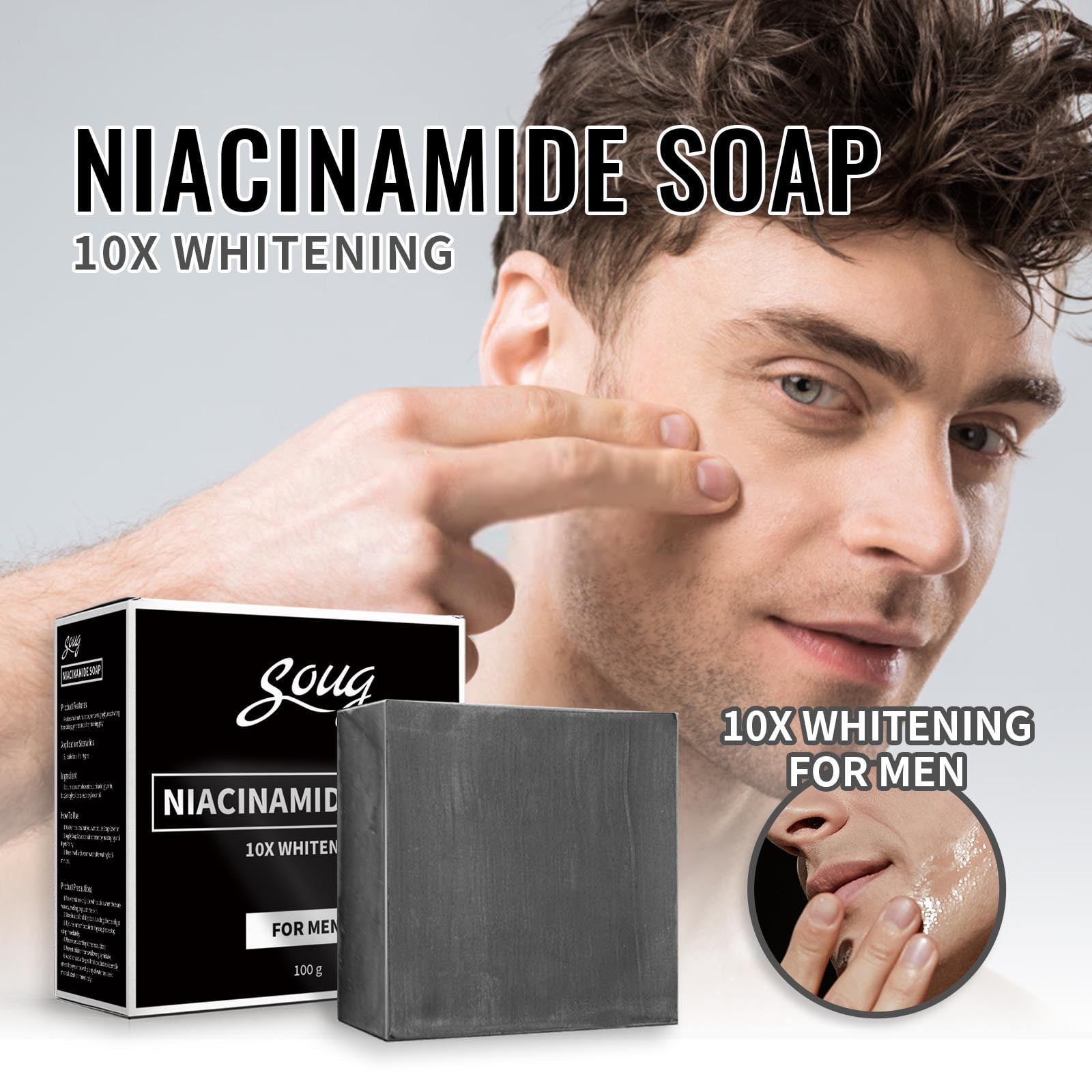NumWeiTong Moisturizing Soap,Antibacterial Soap,Activated Charcoal Soap ...