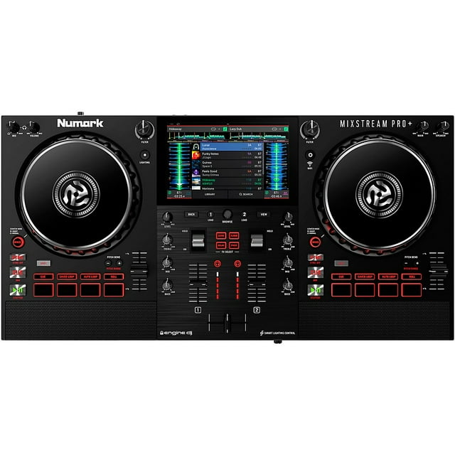 Numark Mixstream Pro Standalone Streaming DJ Controller with Digital ...