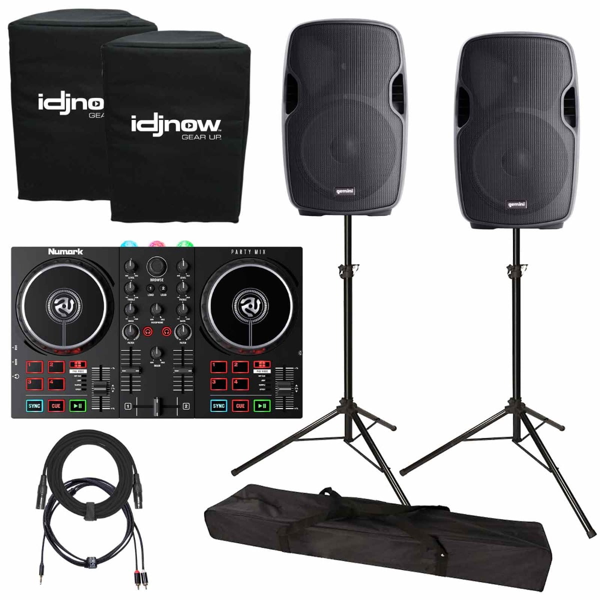 Numark Party Mix II DJ Controller - Complete Stereo Audio System with ...