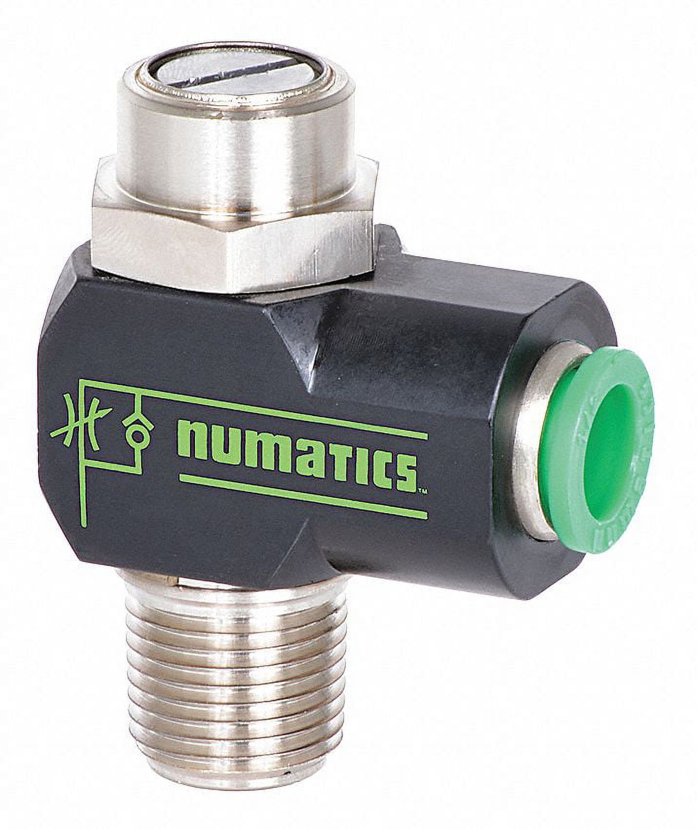 Numatics Flow Control Valve,1/8" NPT,1/4" PTC 1FPRN8 - Walmart.com