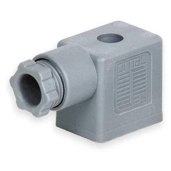 Numatics Solenoid Coil Connector, 2 Pin, 22 mm 230-363 grey 14 end ...