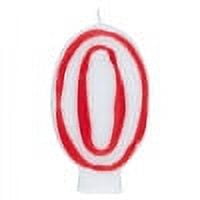 Number 0 Birthday Candle - Walmart.com