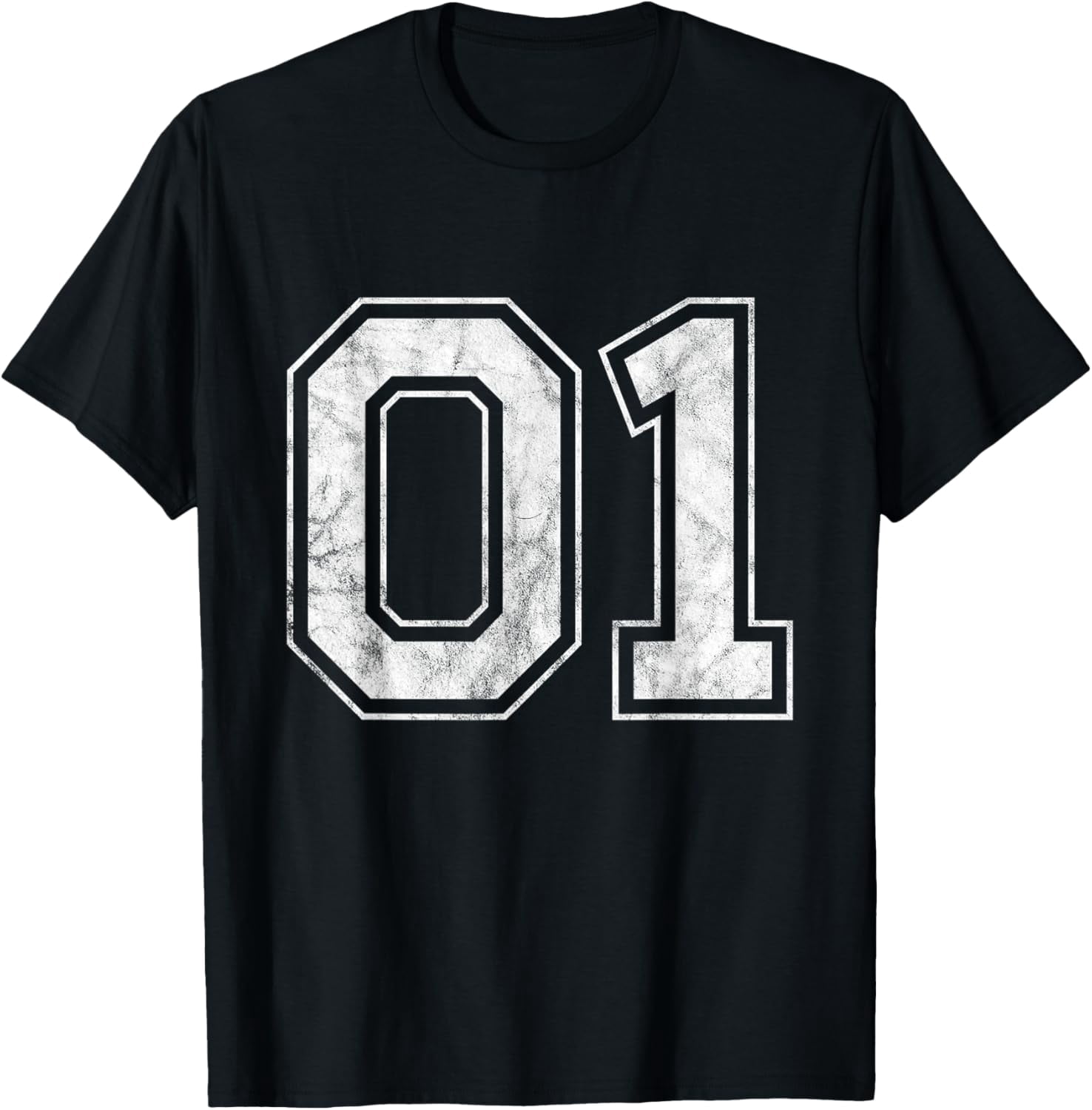 Number 01 T-Shirt - Walmart.com