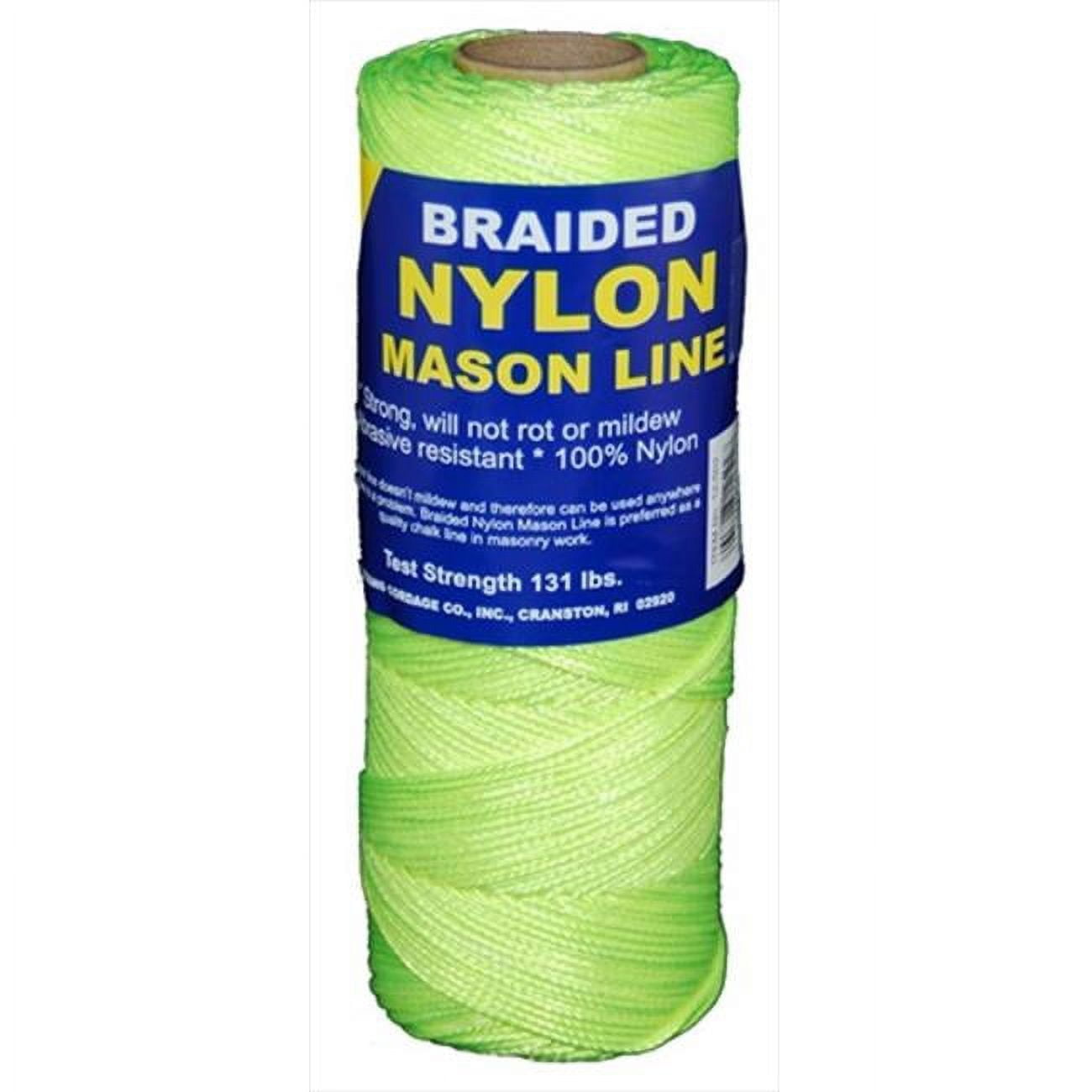 Number 1 Braided Nylon Mason - Fluorescent Yellow - 250 ft. - Walmart.com