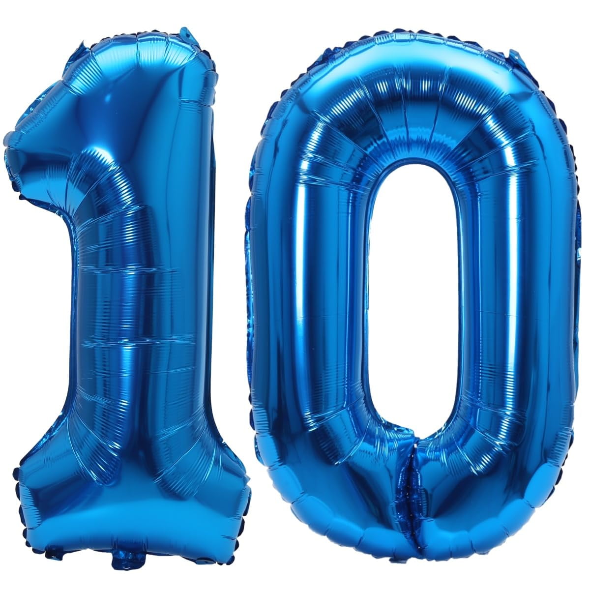 Number 10 Balloon Foil STF9 Mylar Balloons for Birthday Party ...