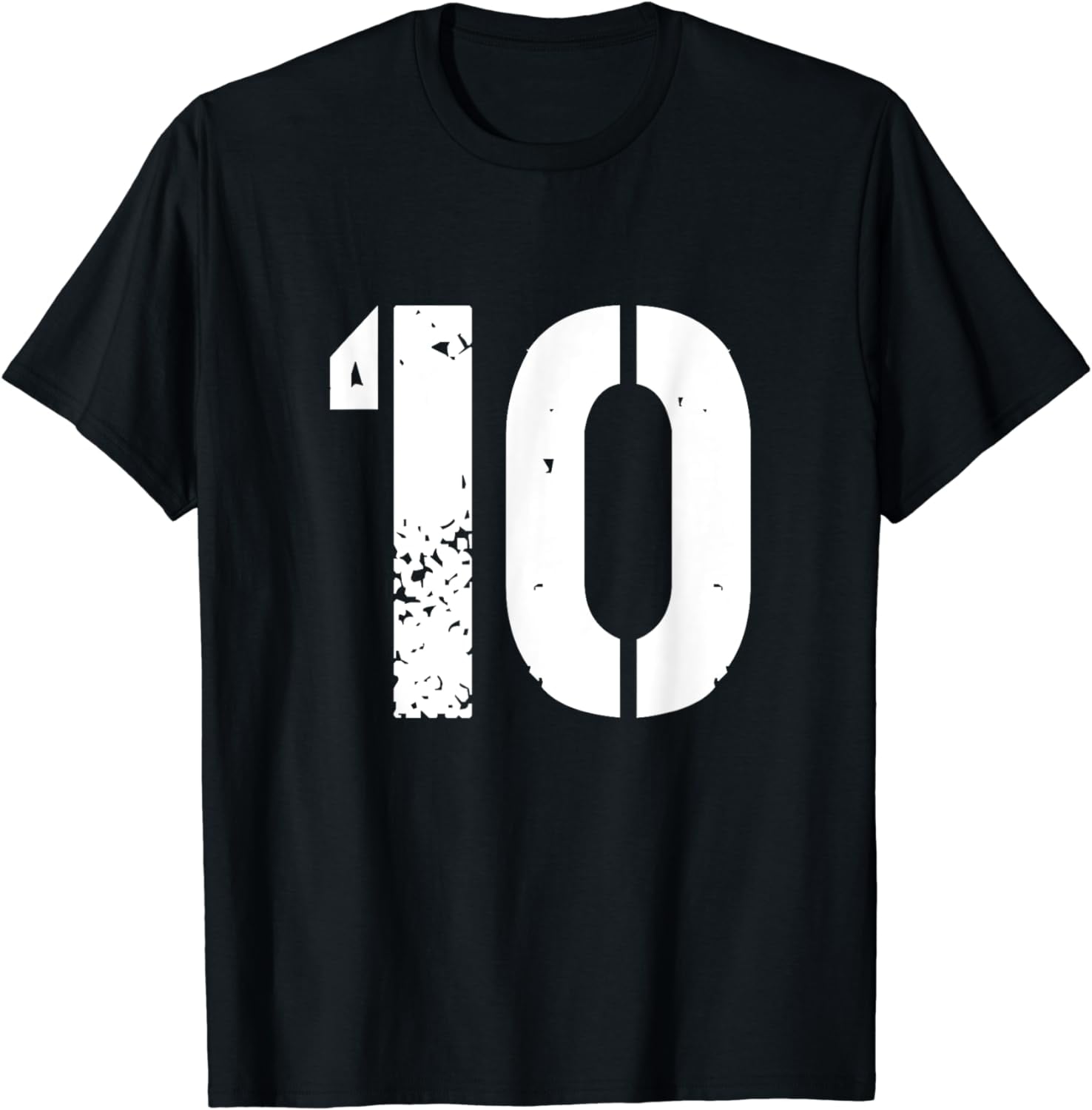 Number 10 Varsity Team - 10th Birthday & Ten Years Old T-Shirt ...