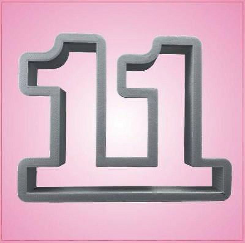 Number 11 Cookie Cutter - Walmart.com