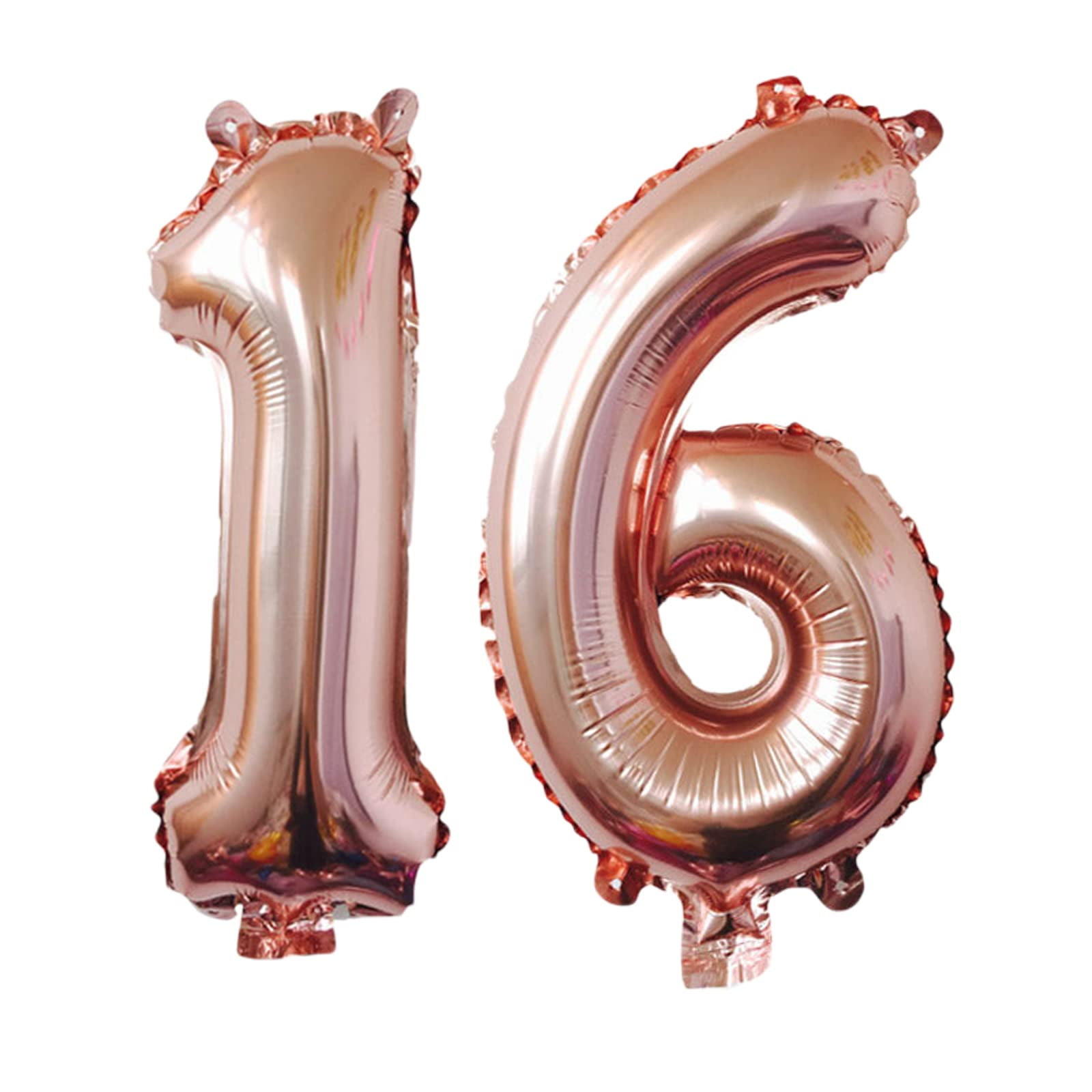 Number 16 Balloons 32 Inch Digital Balloon Alphabet 16th Birthday ...