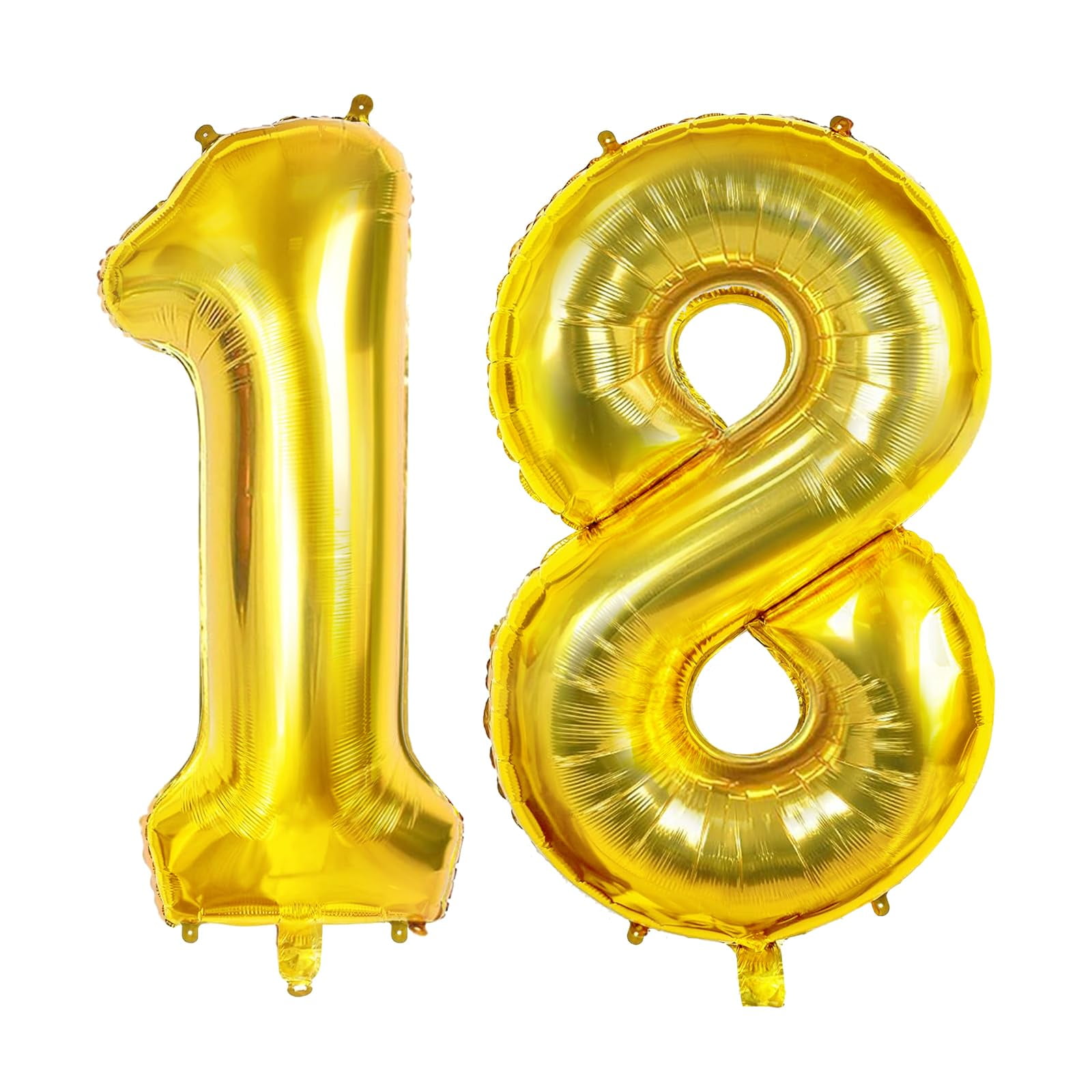 Number 18 Balloons for 18th Birthday ZLK1 Party Decorations, 0-100 ...