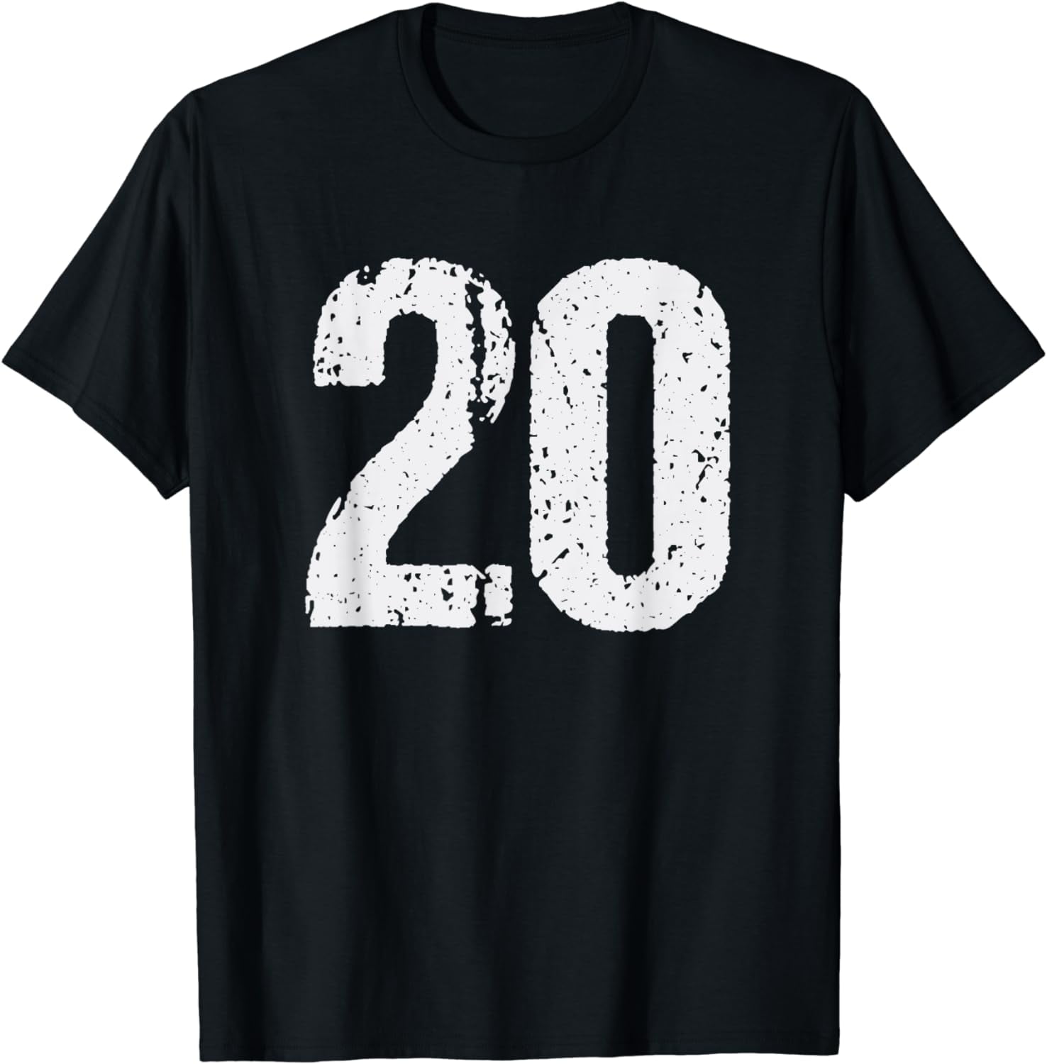 Number #20 Vintage 20th Birthday Party 20 Years Old T-Shirt - Walmart.com
