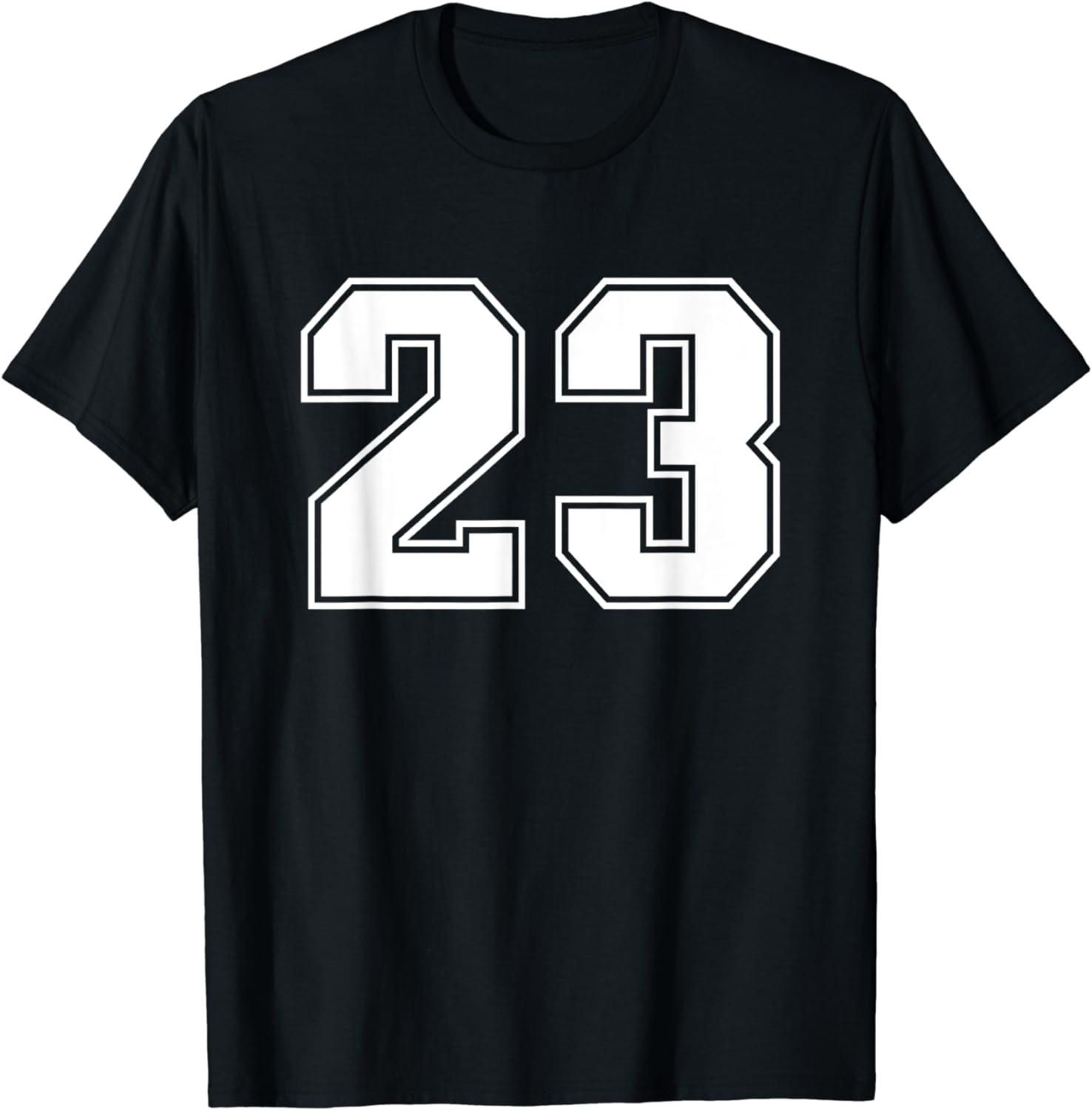 Number #23 Sports Jersey Lucky Number T-Shirt - Walmart.com