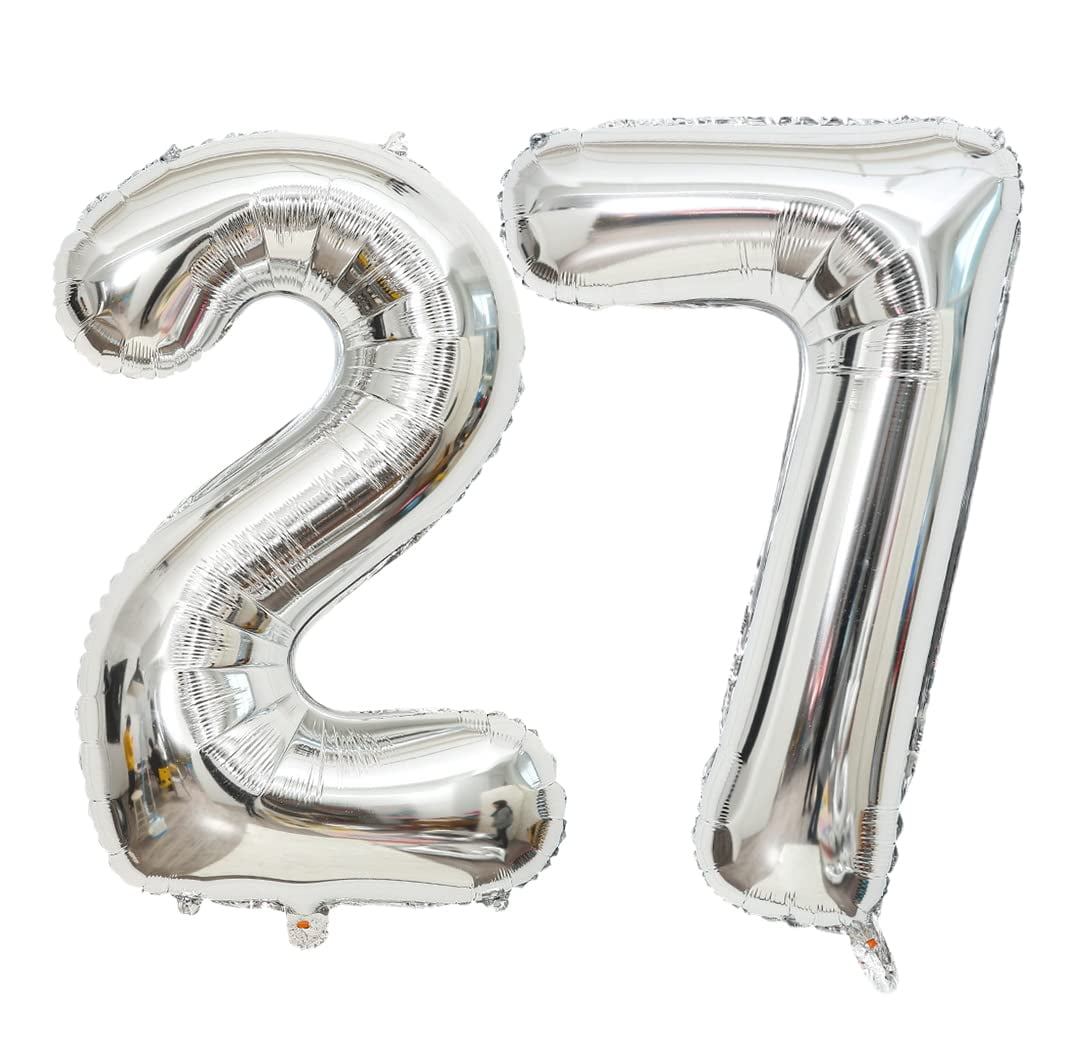 Number 27 Balloons 32 OIF8 Inch Digital Balloon Alphabet Birthday ...