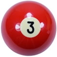Number 3 Pool Ball - 2 1/4" Billiards Regulation Size Pool Balls ...