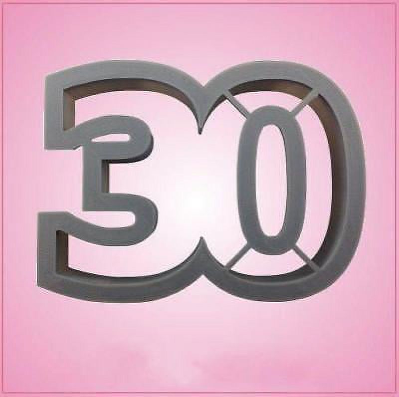 Number 30 Cookie Cutter - Walmart.com