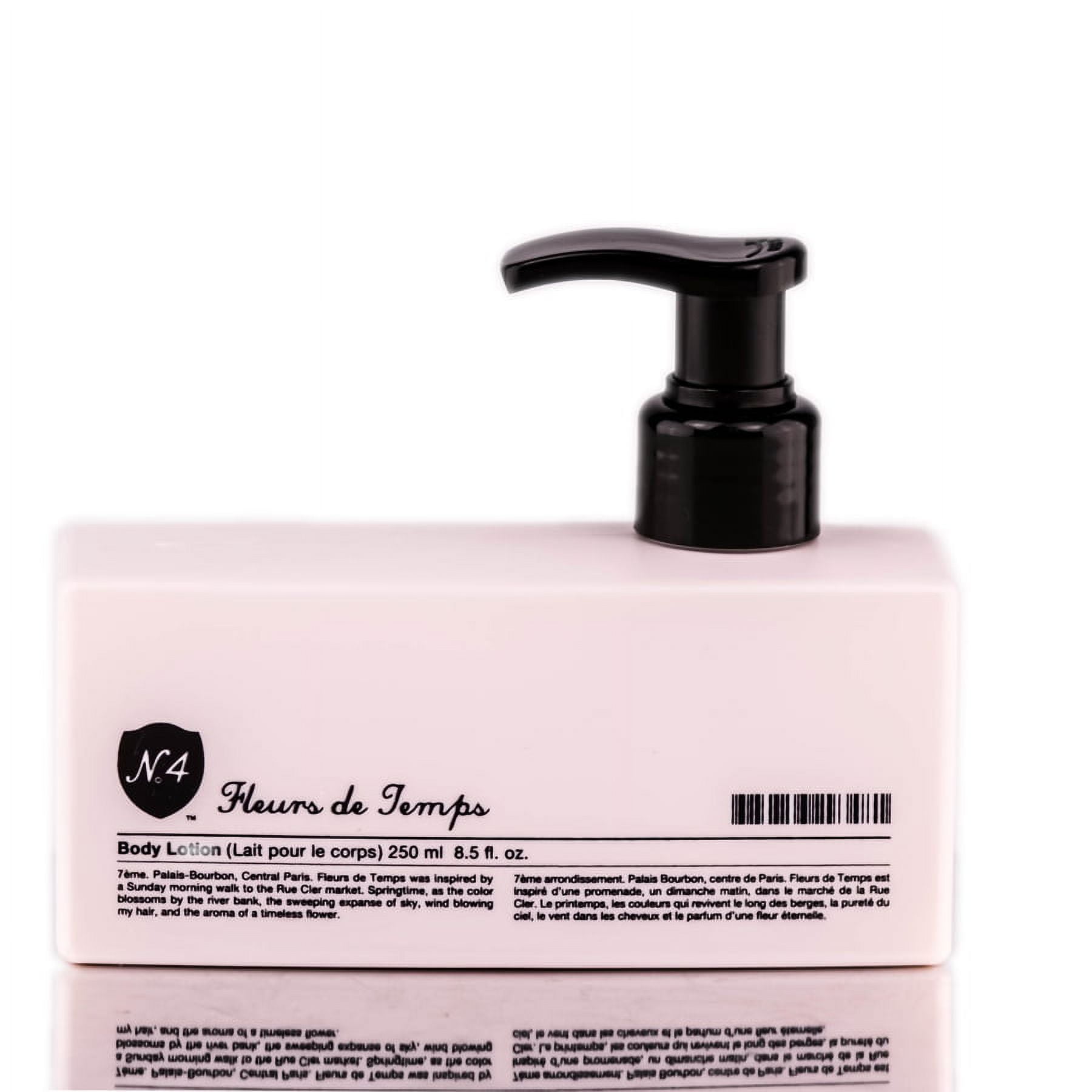Number 4 Fleurs de Temps Body Lotion (Size : 8.5 oz) - Walmart.com