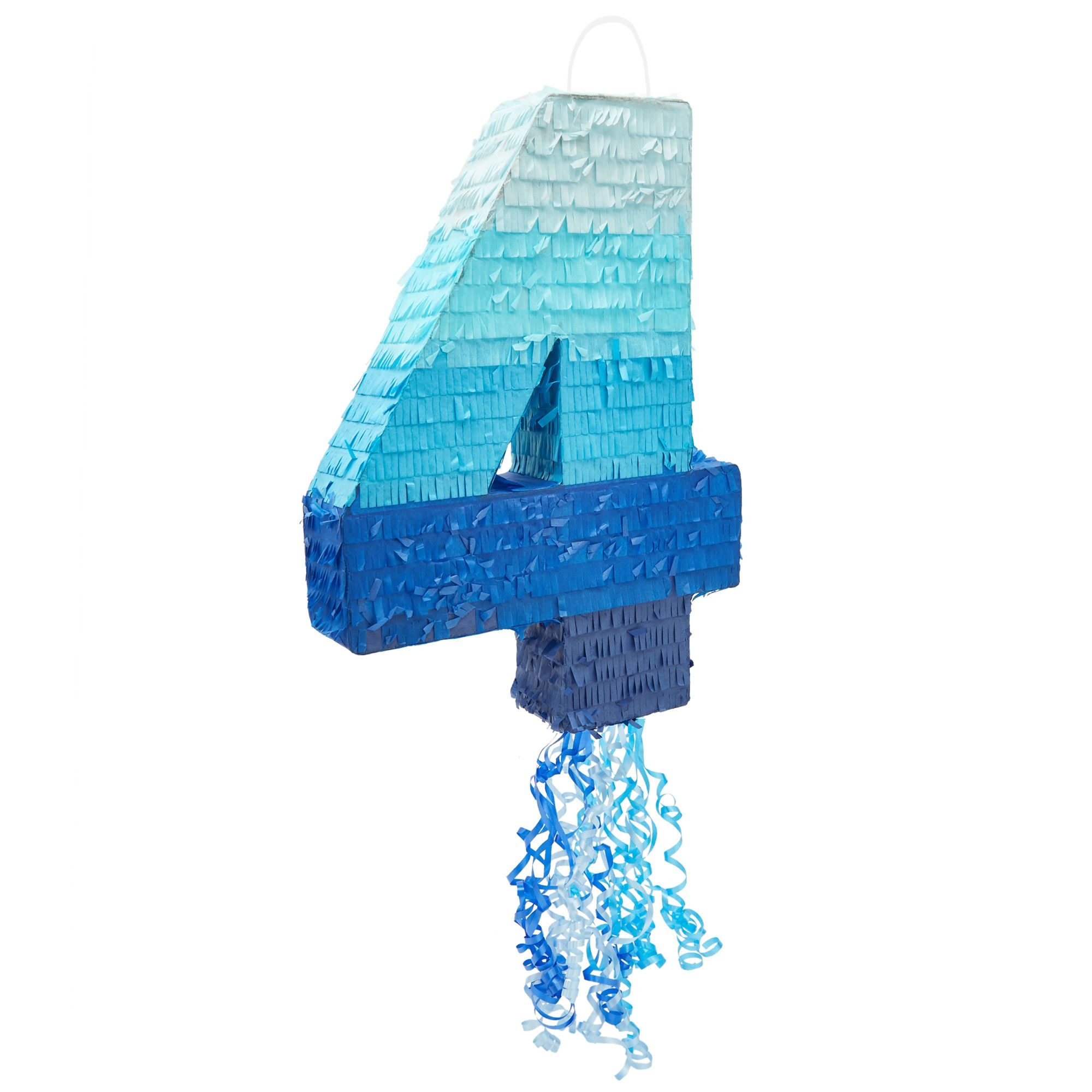 Number 2 Pinata - Pull String Pinata for Boys 2nd Birthday Party ...