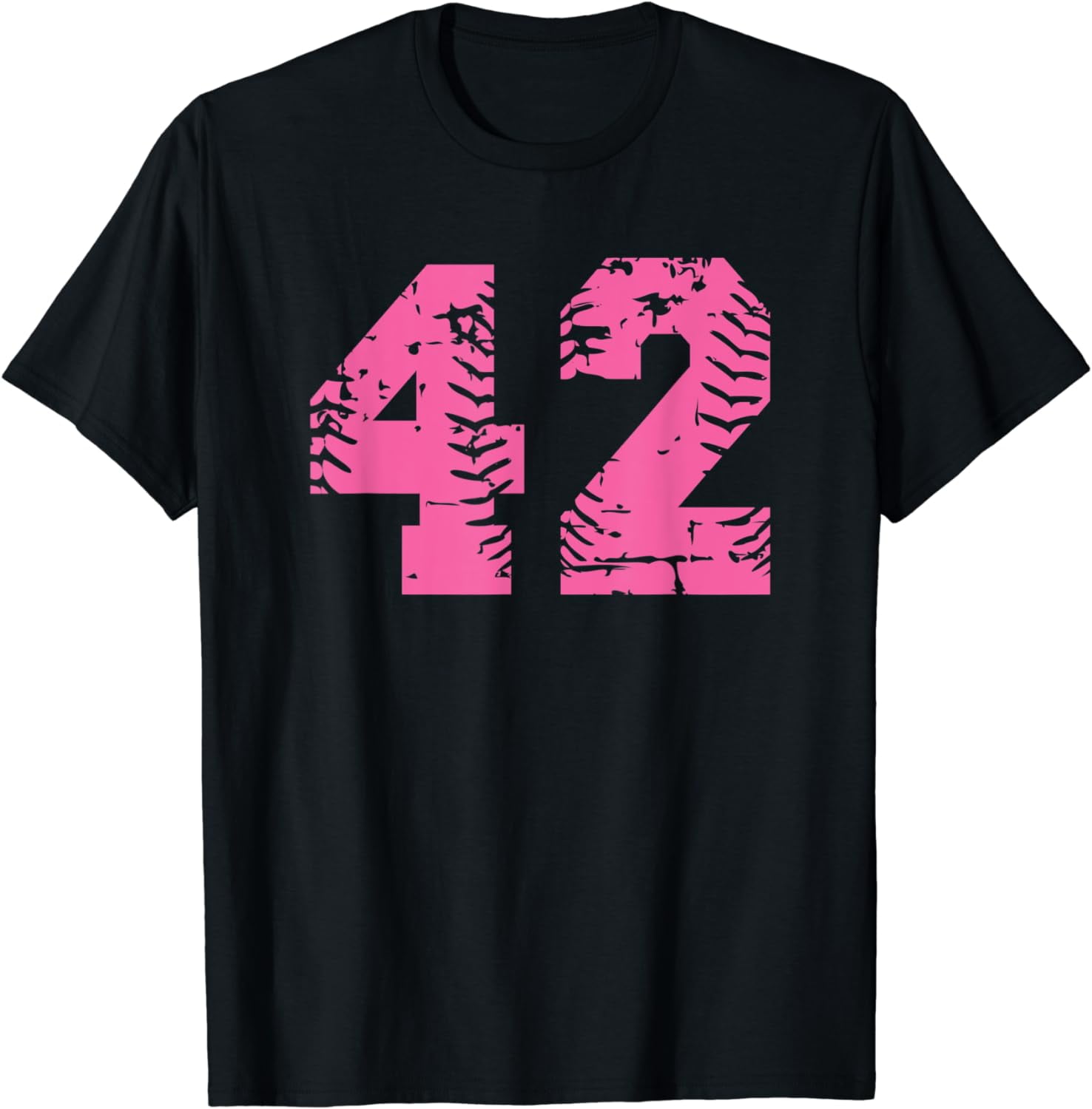 Number #42 Baseball Jersey Vintage Lucky Number T-Shirt - Walmart.com