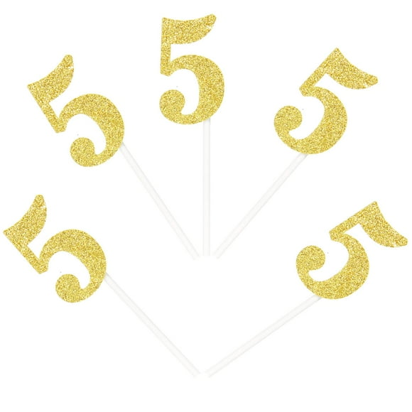 5th Birthday Cake Topper