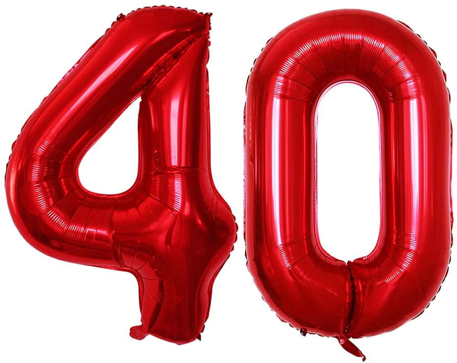 Number 50 Balloons for 50th Birthday Party Decorations,42 Inch Jumbo ...