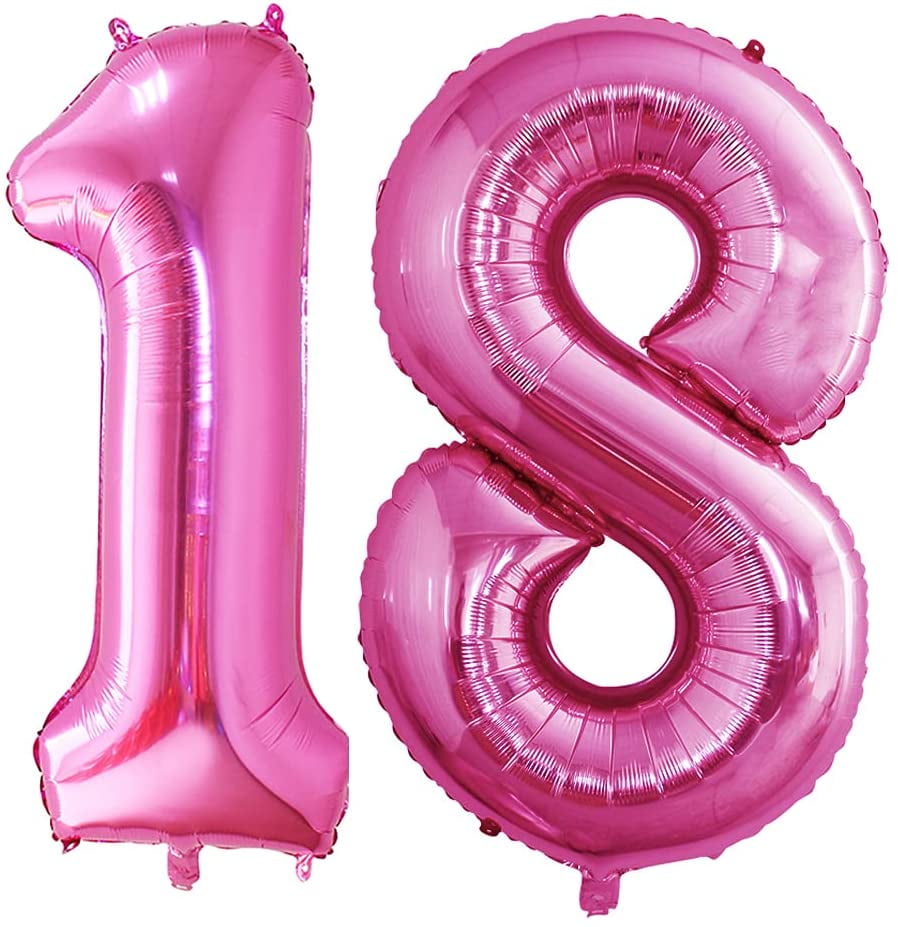 Number 50 Balloons for 50th Birthday Party Decorations,42 Inch Jumbo ...
