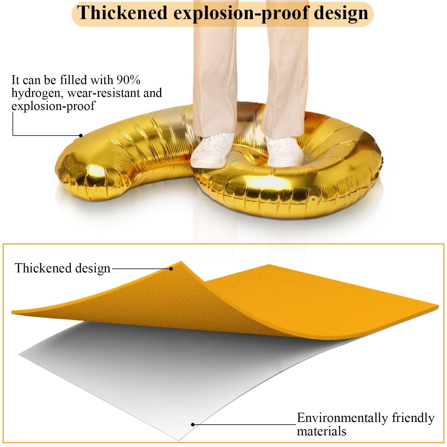 Number 53 Balloons AJH3 for 53rd Birthday Party Decorations, 0-100 ...