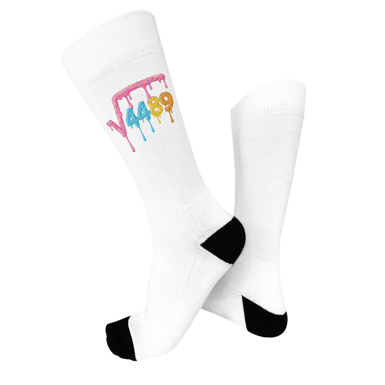 Number 67 Meme Patterned Socks Set Multiple Designs Six Seven Print ...
