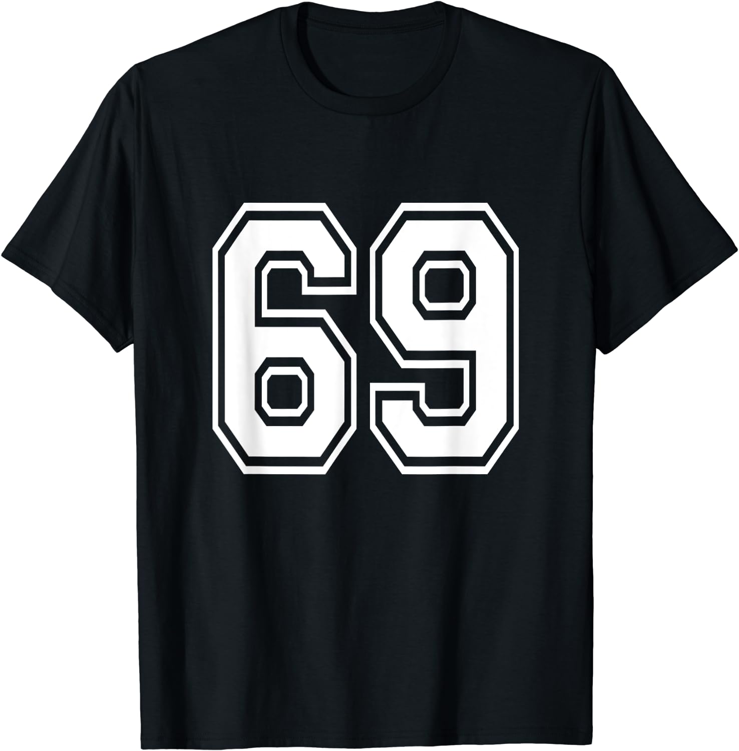 Number 69 T-Shirt Birthday Varsity Sports Team Jersey - Walmart.com