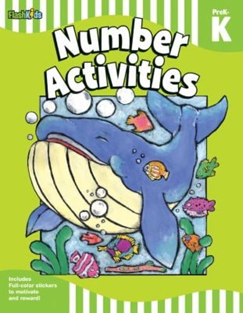 Pre-Owned Number Activities: Grade Pre-K-K (Flash Skills) - Walmart.com